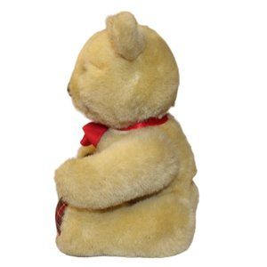 Dakin | Toys | 987 Dakin Bear Red Plaid Paws Feet And Ears Articulated ...